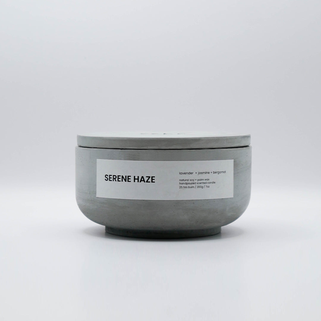 Serene Haze Scented Soy and Palm Wax Candles – Rehn